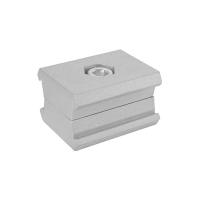 China DYJ28-A10 28mm Aluminum Lean Tube Joint High Precision Aluminum Alloy Parallel Fixed Joint for sale