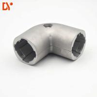 China DYJ28-A15 Connector Appearance 90 Lean Tube Aluminum Tube Joint Aluminum Angle Accessory Profile for sale