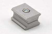 China Parallel Joint B DYJ28-A12 Alloy Lean Pipe Connector Sandblasting 6065 T6 Lean Tube Joints for sale