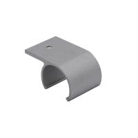 China Dye28-01 28mm Aluminum Lean Pipe Spindle Fixture Holder Fastening Clasp Fixed Plate Clasp for sale