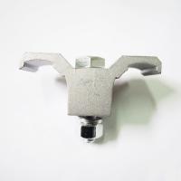 China DYE28-02 Castor Wheel Mounting Base Wheel Support Bracket For Lean Rack System for sale