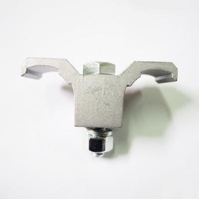 China DYE28-02 Castor Wheel Mounting Base Wheel Support Bracket For Lean Rack System for sale
