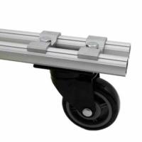 China DYE28-02 Castor Wheel Mounting Base Wheel Support Bracket For Lean Rack System for sale