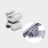 China DYE28-05 Third Generation Aluminum Lean Tube Joint Elastic Connector For Frame Board Fixing / Fittings Installation for sale