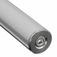 China DYE28-09 OD 28mm Lean Pipe Accessory Lean Tube End Cap Aluminum Round Tubing Metal Plug for sale
