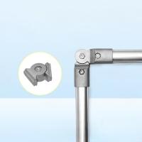 China DYE28-10 Steel Tube Aluminum OD 28mm Lean Pipe Angle Joint for sale