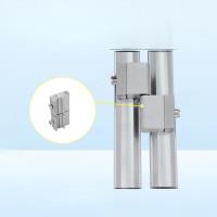 China DYE28-27 OD 28mm Lean Pipe Functional Fittings Special Hinge for sale