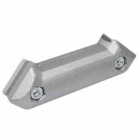 China DYJ19-A09D 45° Double Side Tubing Joints Aluminum Lean Pipe Connector OD19 mm Industrial Safety Fixed Bracket for sale