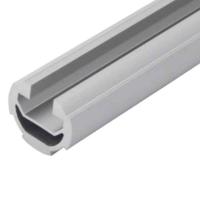 China DY43-02A Industrial Automation Tube Aluminum Alloy Workbench Assembly 43mm T Groove Lean Pipe T Slot Frame Round Tube for sale