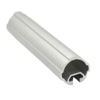 China DY43-02A Industrial Automation Tube Aluminum Alloy Workbench Assembly 43mm T Groove Lean Pipe T Slot Frame Round Tube for sale