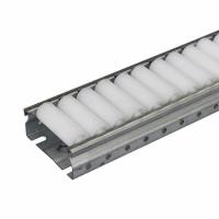 China Warehouse Sliding Shelf Rack Flow Rail Plastic Wheels Roller Track Fluent strip Load Capacity 50kg for sale