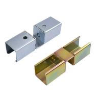 China 2040E Connector Sheet Metal Palcom Roller Sliding Track Joint for Pipe Rack System for sale