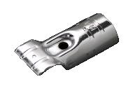China H-1A Lean Pipe Connector 2.3mm Joint With Chrome Plating for sale