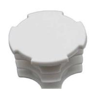China DYP28-01 Third Generation Lean Tube Accessories Loaded Frame Insert Aluminum Pipe End Cover for sale