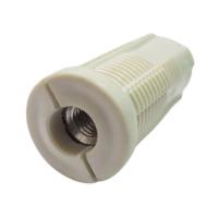 China DYP28-10 Lean Tube Accessories Aluminum Frame Support PP Foot Connector for Workbench / Material Rack for sale