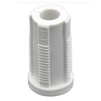 China DYP28-10 Lean Tube Accessories Aluminum Frame Support PP Foot Connector for Workbench / Material Rack for sale