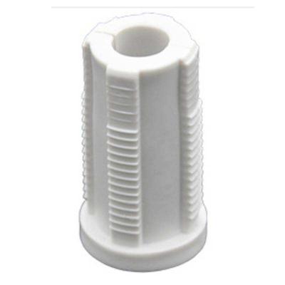 China DYP28-10 Lean Tube Accessories Aluminum Frame Support PP Foot Connector for Workbench / Material Rack for sale