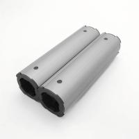 China DYE28-L37D China Aluminum Lean Pipe Sliding Fitting Fasteners OD28 Tube Joint Steel Pipe Sleeve for sale