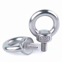 China DYE28-23 Lifting Eye Nuts Screw Ring Eye Bolt Ring Hooking Nut Screws 304 Stainless Steel for sale
