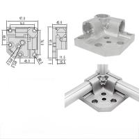 China DYE28-11  Hot Sale Cheap Top Quality Integral Installation Base for Aluminum Lean Pipe for sale