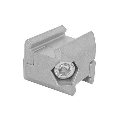 China DYJ19-A06 Workbench Tube Connector Aluminum Lean Profile Corner Joint 90 Degree Conduit Cross Joint for sale