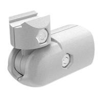 China DYJ19-A07 Third Generation Aluminum Lean Pipe Assembly Line Accessories Warehouse Aluminum Tube Connector 180 Degree Joint Outer Type for sale