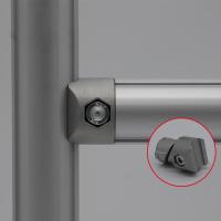 China DYJ19-B01 Industrial Profile Lean Pipe Connector Workbench Joint Accessories Aluminum Straight Internal Joint for sale