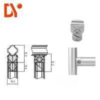 China DYJ19-B01 Industrial Profile Lean Pipe Connector Workbench Joint Accessories Aluminum Straight Internal Joint for sale