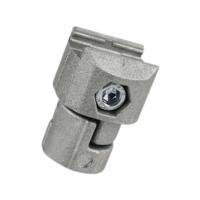 China DYJ19-B01 Industrial Profile Lean Pipe Connector Workbench Joint Accessories Aluminum Straight Internal Joint for sale