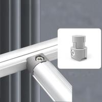 China DYJ19-B01 Industrial Profile Lean Pipe Connector Workbench Joint Accessories Aluminum Straight Internal Joint for sale