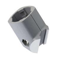 China DYJ43-A09 Multi Joint Outer Type 43mm Lean Tube Fittings 45 Degree Aluminum Lean Pipe Corner Joint for sale