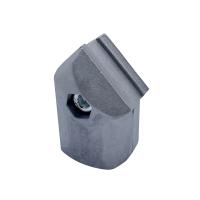 China DYJ43-A09 Multi Joint Outer Type 43mm Lean Tube Fittings 45 Degree Aluminum Lean Pipe Corner Joint for sale