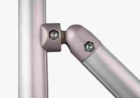 China DYJ43-B07 Wholesale Aluminum Lean Tubes and Accessories, 180° fixed inner joint Aluminum Expansion Joints for sale