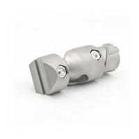 China DYJ43-B07 Wholesale Aluminum Lean Tubes and Accessories, 180° fixed inner joint Aluminum Expansion Joints for sale
