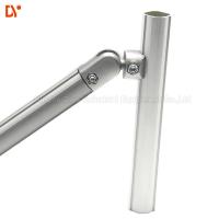 China DYJ43-B07 Wholesale Aluminum Lean Tubes and Accessories, 180° fixed inner joint Aluminum Expansion Joints for sale