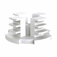 China DYP43-01 Plastic Pipe Plugs End Cap for OD 43mm Lean Pipe and Aluminum Pipe for sale