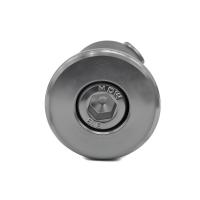 China DYE43-09 OD43mm Lean Pipe Accessory Lean Tube End Cap Aluminum Round Tubing Metal Plug for sale