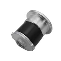 China DYE43-09 OD43mm Lean Pipe Accessory Lean Tube End Cap Aluminum Round Tubing Metal Plug for sale