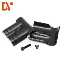 China HJ-14 Black Electrophoresis Metal Lean Pipe Joint in 2.3MM Thickness for Tube Warehouse Rack for sale