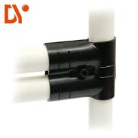 China HJ-14 Black Electrophoresis Metal Lean Pipe Joint in 2.3MM Thickness for Tube Warehouse Rack for sale