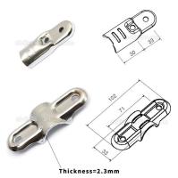China HJ-12 Galvanized Adjustable Angle Metal Pipe Joint in for PE Coated Pipe Rack System of 28OD Pipe for sale