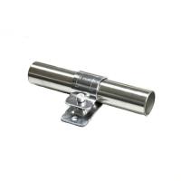 China HJ-13 Clamp Joint for Modular Structure Coated Pipe Fitting Metal Connector for 28mm Lean Pipe Rack System for sale