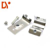 China HJ-13 Clamp Joint for Modular Structure Coated Pipe Fitting Metal Connector for 28mm Lean Pipe Rack System for sale