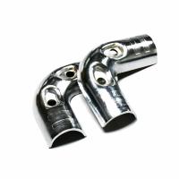 China HJ-15 Chrome Plating Metal Joint Pipe Joints for Lean Pipe Racking System Pipe Connection Fittings for sale