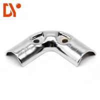 China HJ-15 Chrome Plating Metal Joint Pipe Joints for Lean Pipe Racking System Pipe Connection Fittings for sale