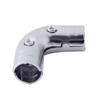 China HJ-15 Chrome Plating Metal Joint Pipe Joints for Lean Pipe Racking System Pipe Connection Fittings for sale