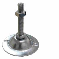 China Customizable Zinc Plated & Steel Adjustable Footrest for Aluminium Profile Scaffold's Bottom with Box Packing for sale
