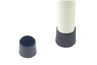 China Thin-walled Pipe Foot Bushing Composite Tube Fitting Accessories Foot Cover for Lean Tube Racking System Workbench for sale