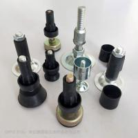 China Thin-walled Pipe Foot Bushing Composite Tube Fitting Accessories Foot Cover for Lean Tube Racking System Workbench for sale