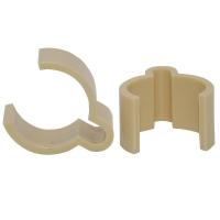 China Plastic OD28mm Lean Pipe Splitter with Strong Hardness Impact Resistance and Wear Resistance for Lean Tube Trolley and Frame for sale